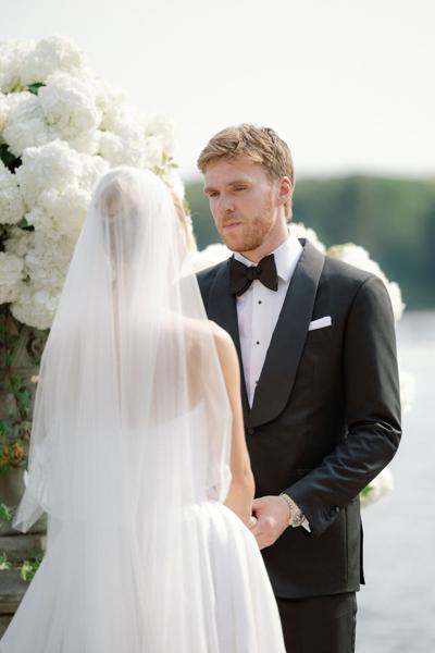 Connor McDavid wedding photos show opulent ceremony