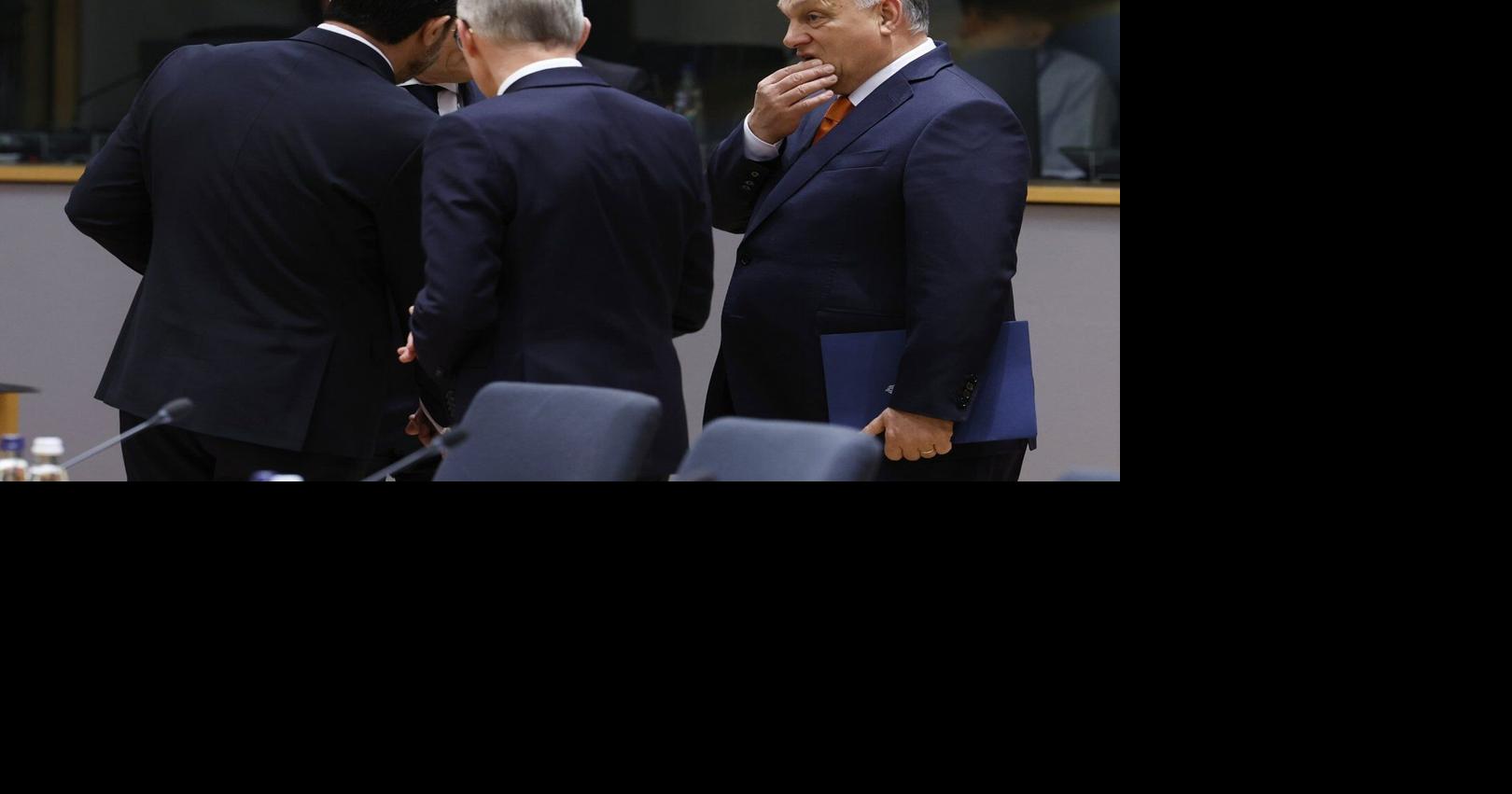 The EU shrugs off Hungary’s opposition to Ukraine support at a summit ...
