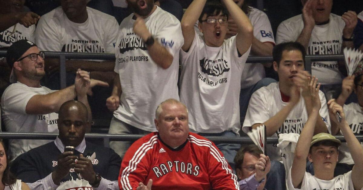 Raptors: Rob Ford, Drake, other celebs at NBA playoff games don’t ...