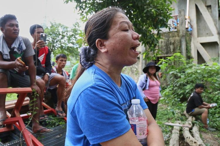 Photos show aftermath of avalanche of garbage at a Philippines landfill
