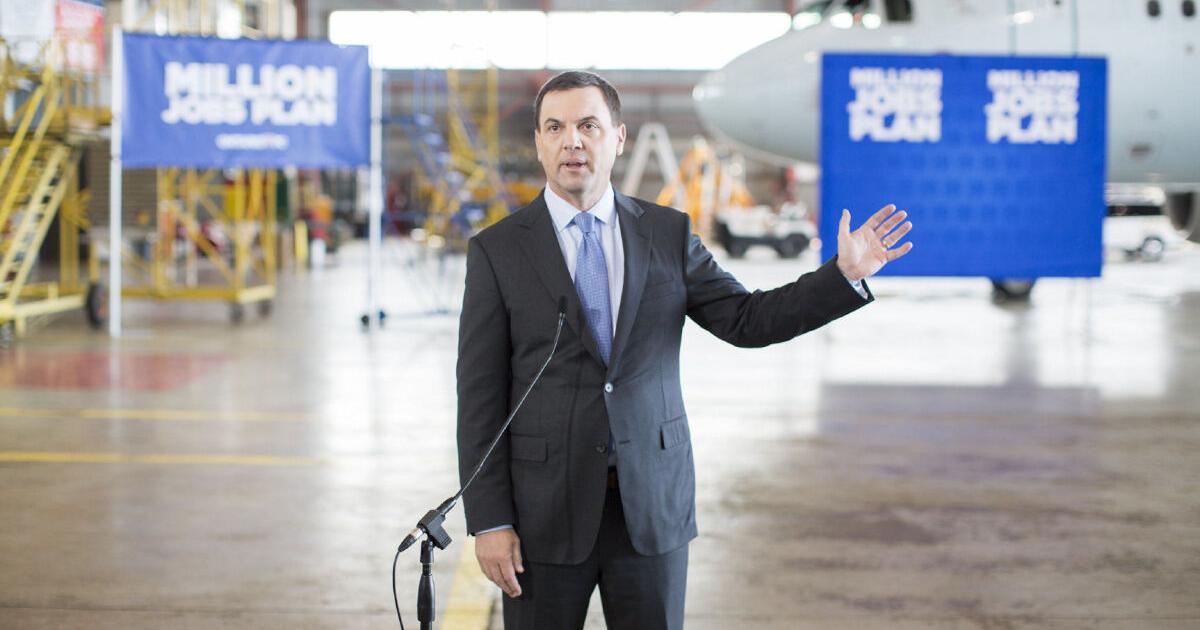 Tim Hudak makes final election day pitch
