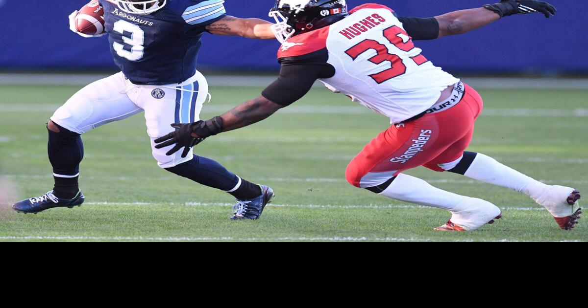 Toronto Argos’ Brandon Whitaker marvels at Mike Pringle’s CFL rushing ...