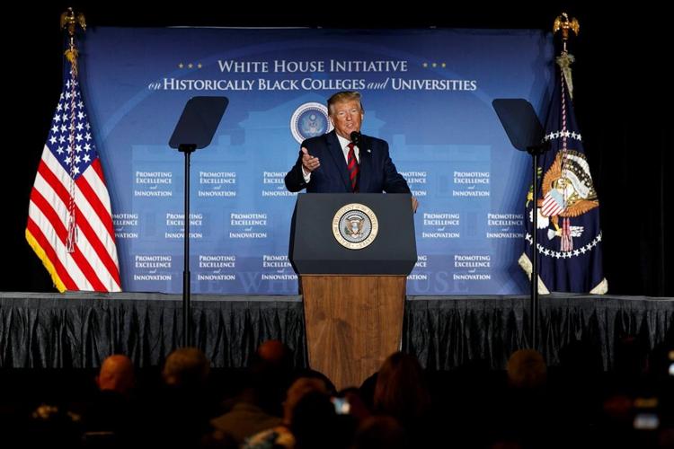 Trump announces help for certain historically black colleges