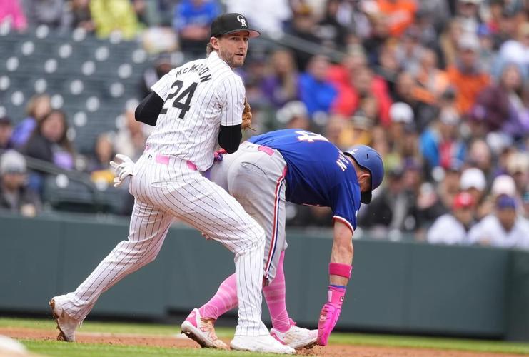 Blach's solid outing, Tovar's homer lift Rockies past Rangers 3-1 to ...