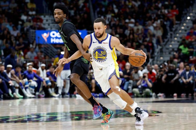 Moses Moody scores 32 as Warriors cruise past Pelicans 124-106