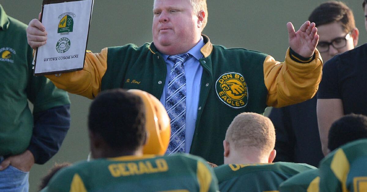 Toronto Catholic school board keeps Rob Ford football documents secret