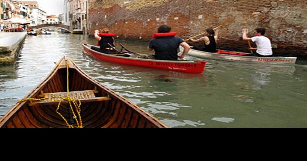 Gondolas make way for Canuck canoes