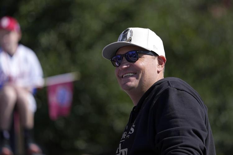 World Series MVP Seager takes swipe at rival as Rangers celebrate 1st ...