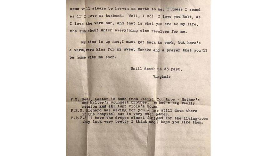 Second World War love letter delivered to veteran 72 years later