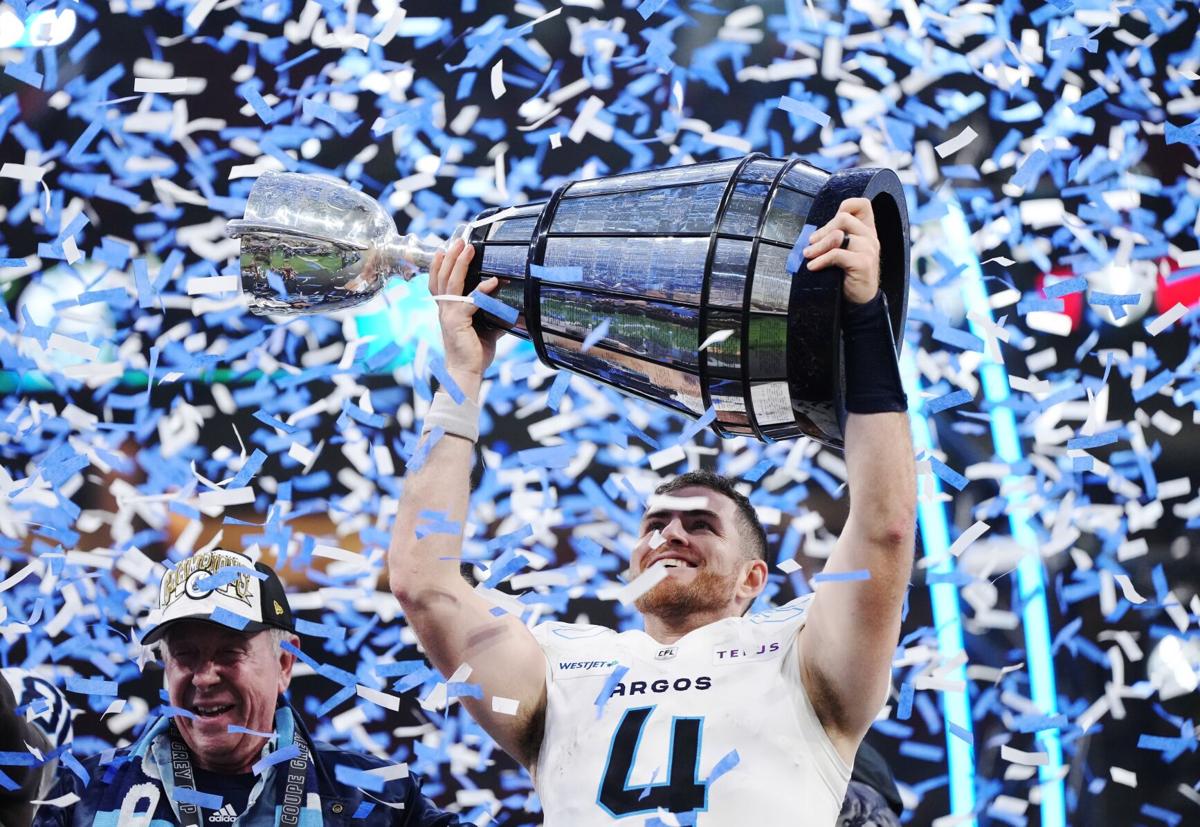 Arbuckle throws for two touchdowns to lead Argos past Bombers 41-24 in ...