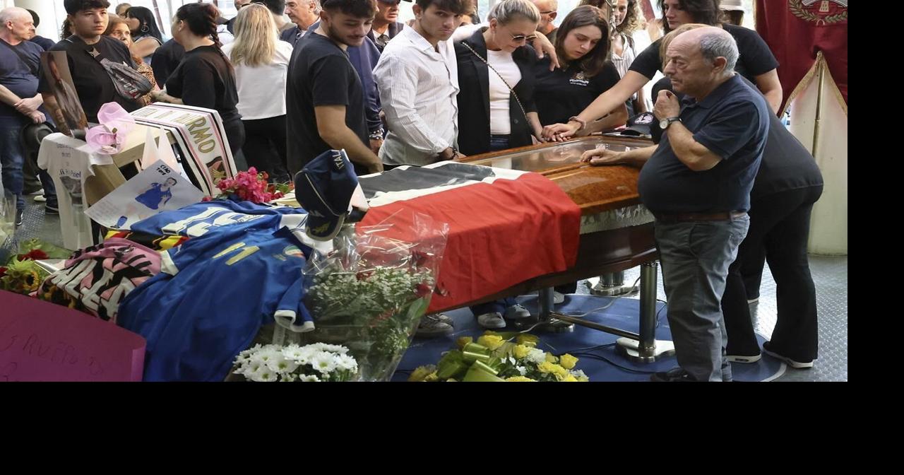 Thousands turn up at funeral of Italian World Cup hero Salvatore “Totò ...