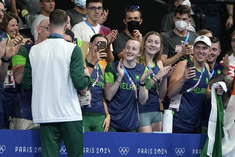 With one gold already in 800-meter freestyle, Ireland's Daniel Wiffen ...