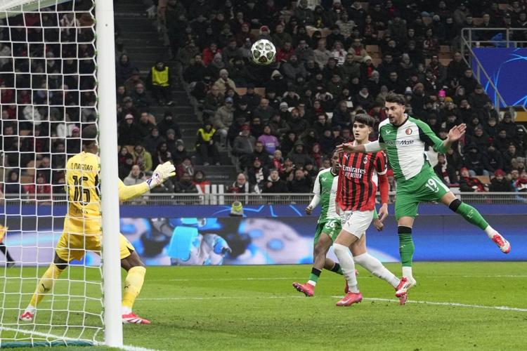 Feyenoord knocks AC Milan out of Champions League and Bayern advances ...