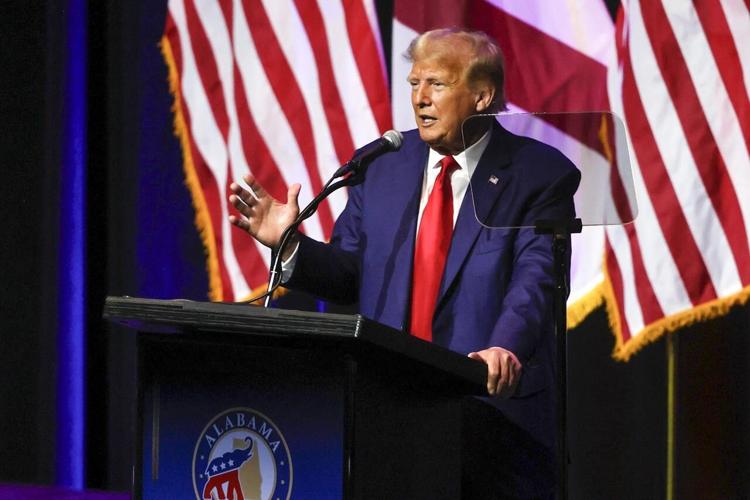 Donald Trump boasts at Alabama fundraiser that he needs ‘one more ...
