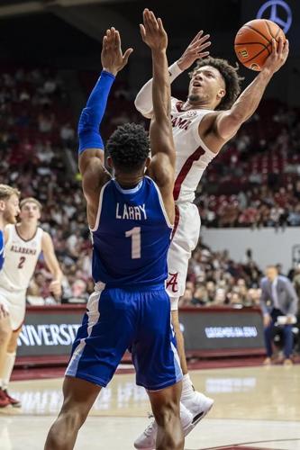 Aaron Estrada's 27-point game powers No. 24 Alabama to a 102-80 win ...