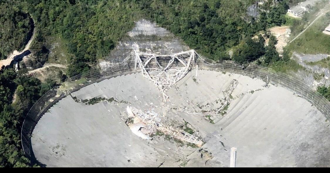 Officials seeking answers to Puerto Rico telescope collapse