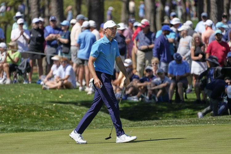 Jordan Spieth shows there's rarely a dull moment with his game at The ...