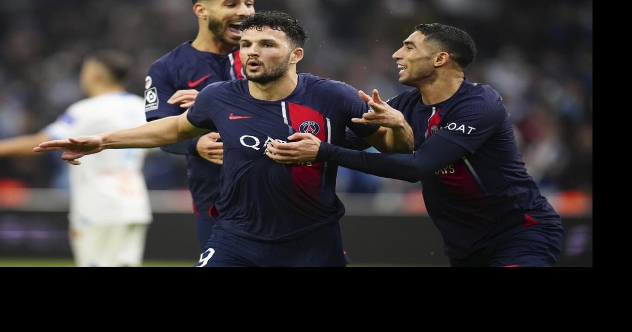 Ten-man PSG wins 2-0 at Marseille to keep 12-point lead in French ...