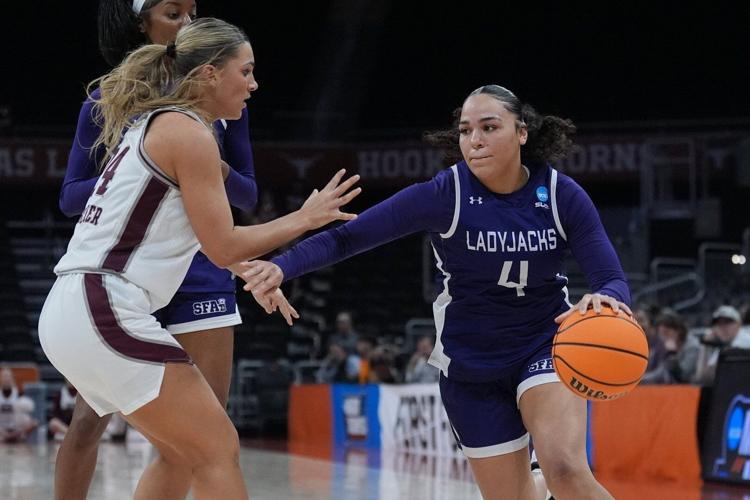 Bekemeier, Missouri State women beat Stephen F. Austin 85-75 at First Four