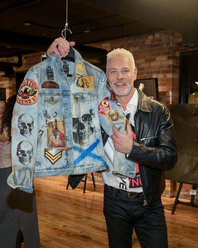 Steven Sabados unveils one-of-a-kind jackets at art gallery