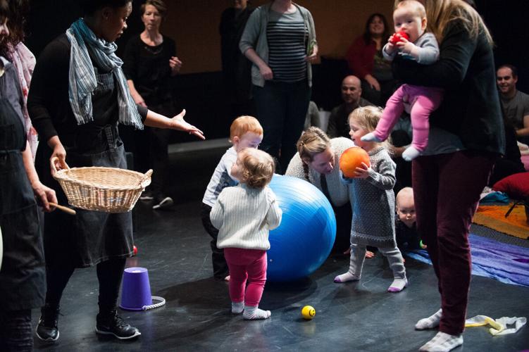 Baby theatre delights tiny Toronto audience