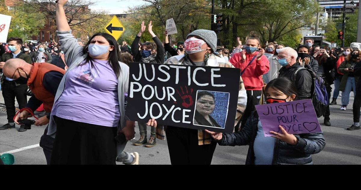 Protesters march through Montreal, calling for ‘Justice for Joyce ...