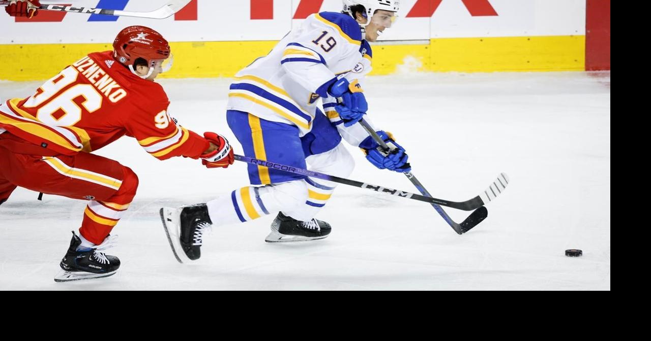 Tage Thompson leads Buffalo Sabres to 4-1 win over Calgary Flames