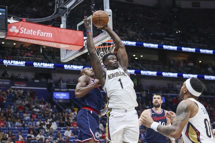 Zion Williamson gets 2nd triple-double in 2 weeks in Pelicans' win over Clippers