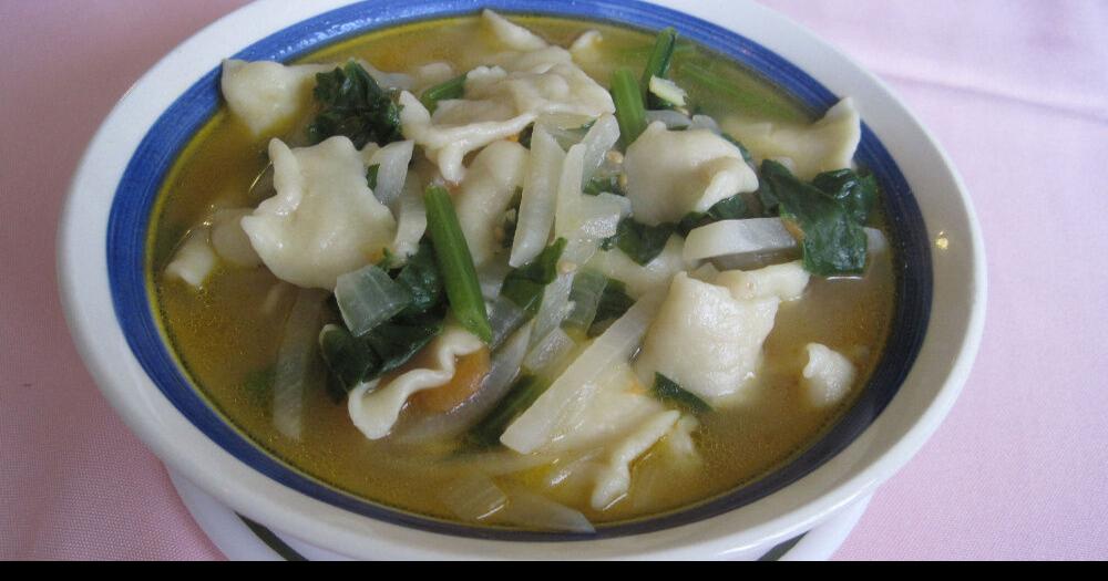 Tibetan vegetable thenthuk