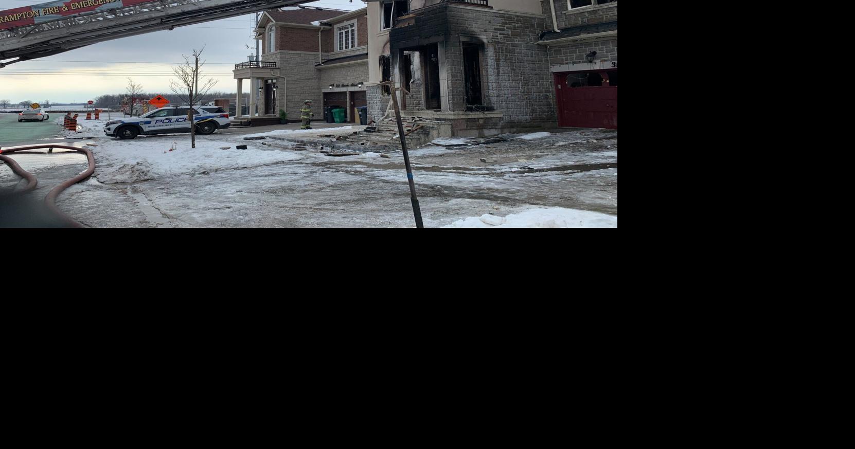 One man dead, two men in hospital after Brampton fire
