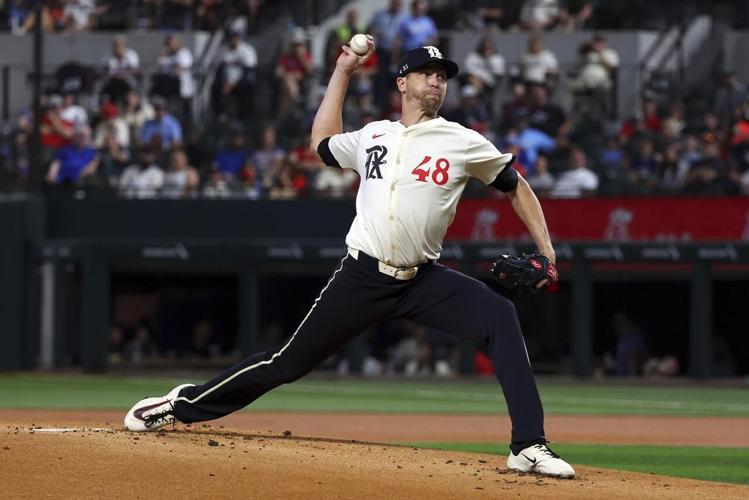 Jacob deGrom strikes out 5 in first Rangers home start since April 2023