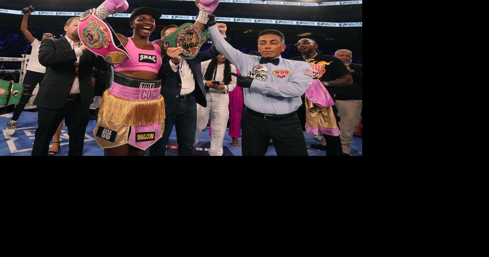 Shields outpoints Perkins to win 1st undisputed heavyweight bout in ...