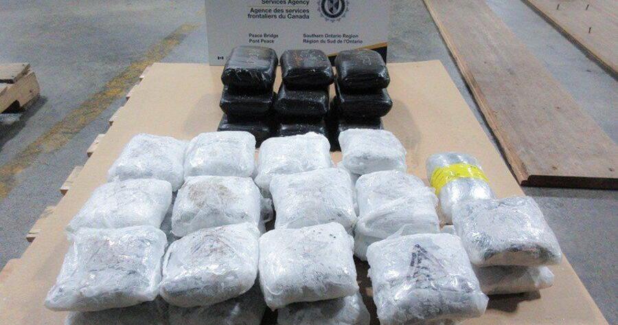 Nearly $7M in suspected heroin seized at Canada-U.S. border