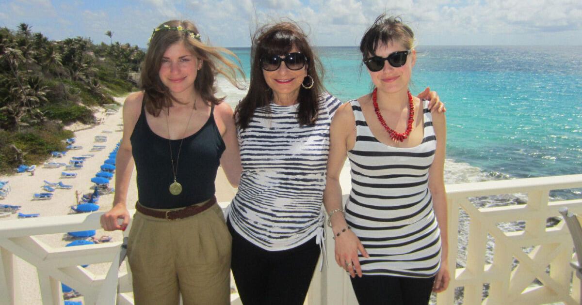 Trip to Barbados with her daughters is a luxury for Jeanne Beker
