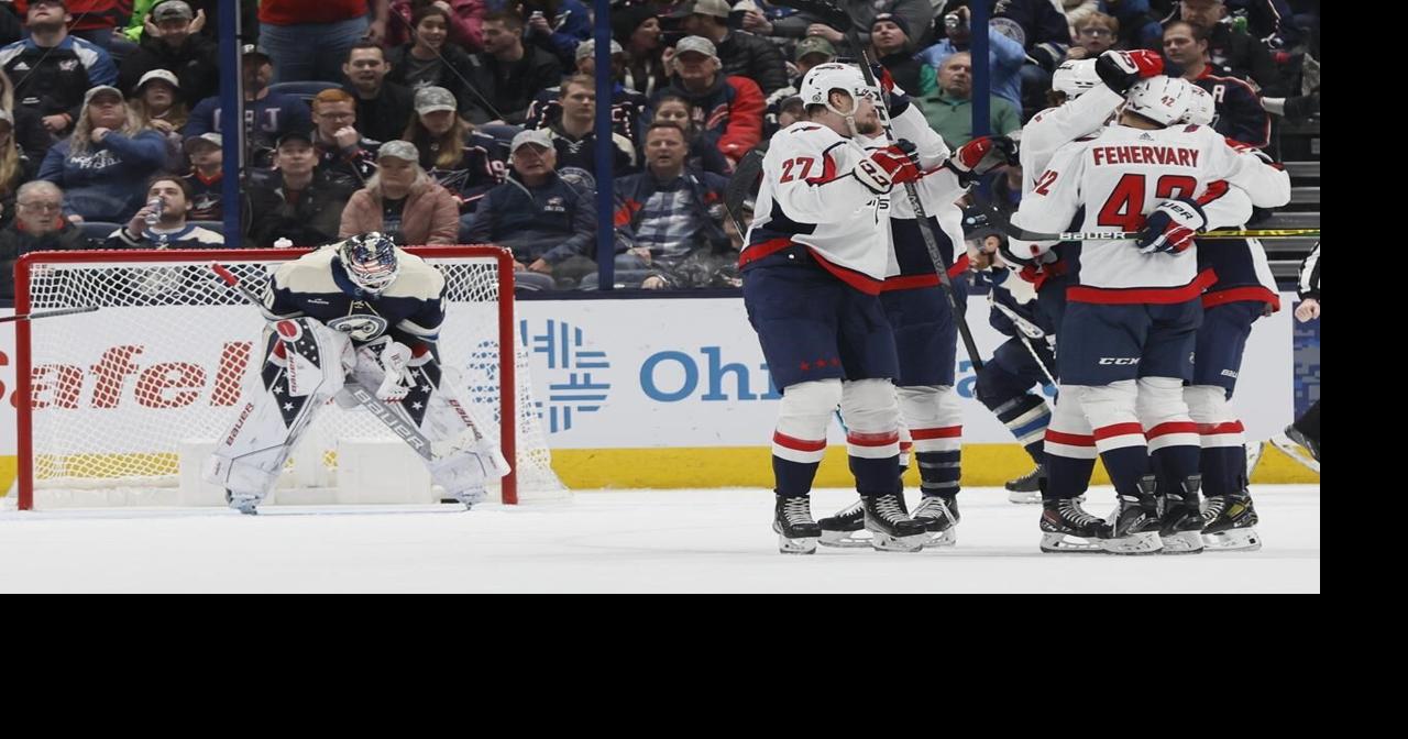Capitals score 4 goals in the 2nd, beat Blue Jackets 6-2
