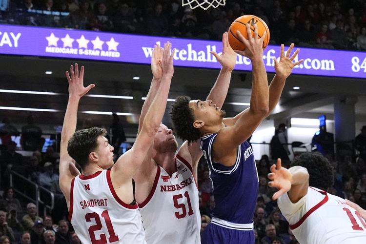 No. 8 Nebraska stays unbeaten with a dominant 77-58 win over Northwestern