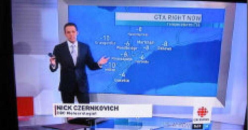 Many TV weather forecasters lack qualifications