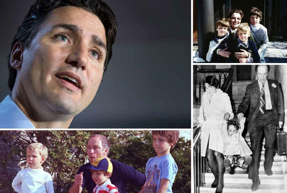 Justin Trudeau’s childhood marked by privilege and upheaval