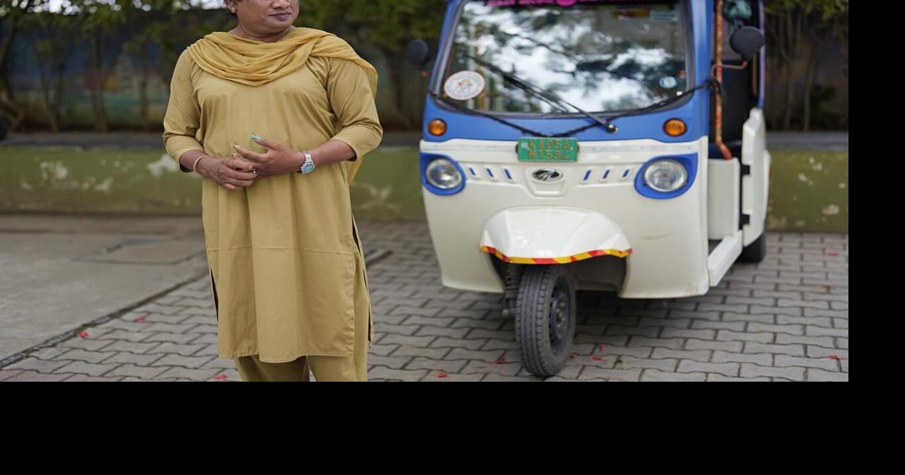 This trans woman was begging on India’s streets. A donated electric ...