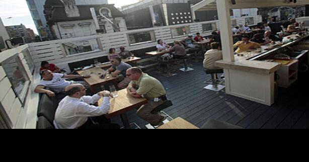 Patio Patrol: Above the crowd