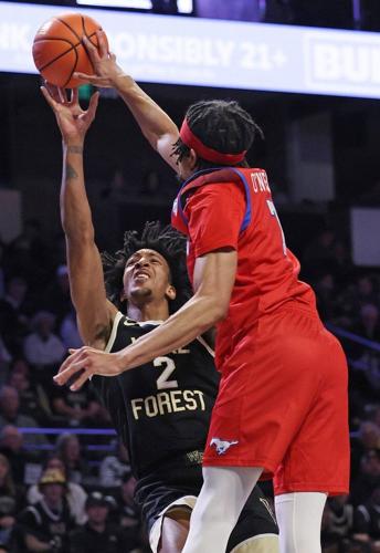 B.J. Edwards scores 24 points, leads SMU over Wake Forest 91-79