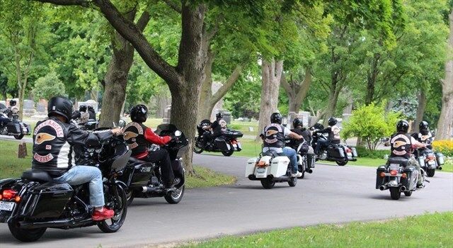 Hells Angels gather for Niagara funeral