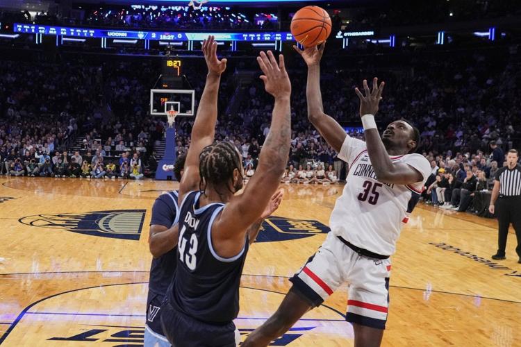 UConn uses late run to beat Villanova 73-56 in Big East Conference ...