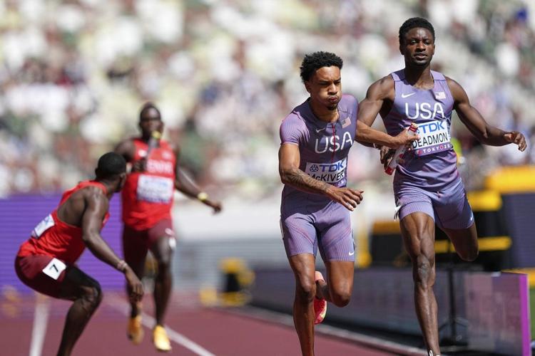 A day later, US 4x400 relay team gets a second chance and moves to the ...