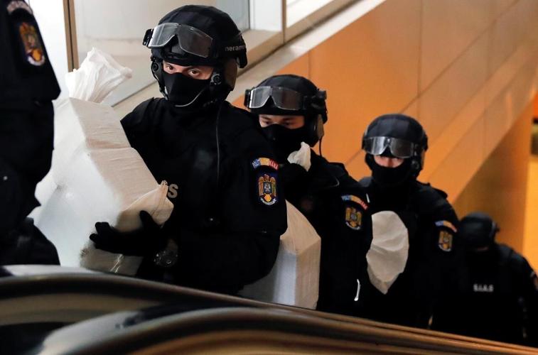Romania seizes more than ton of cocaine; 2 arrested