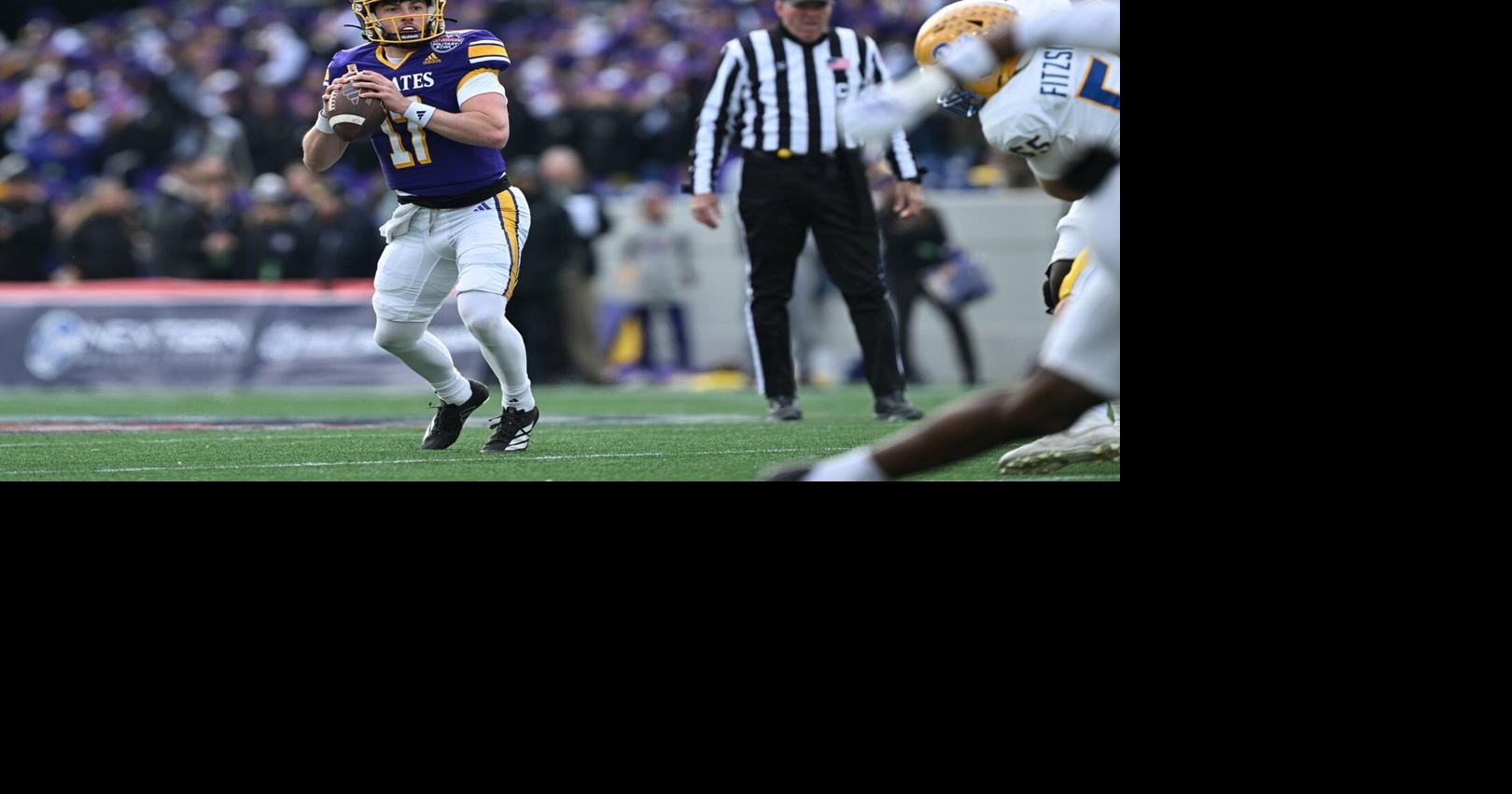 Long ECU touchdown negated by inadvertent whistle, but the Pirates win ...