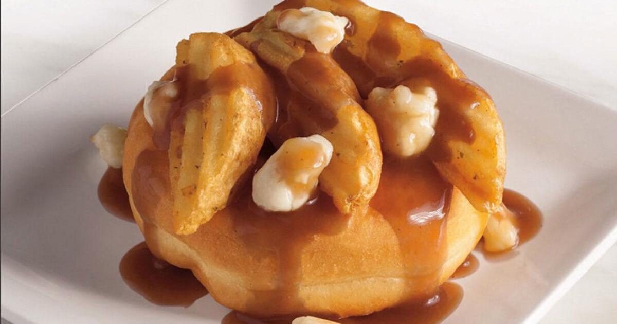 Tim Hortons’ poutine doughnuts offered only to U.S. customers draws ...