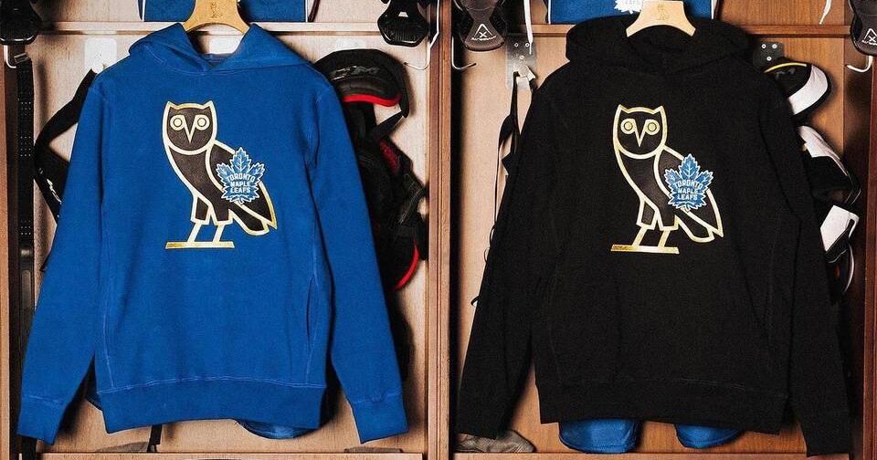 Drake’s OVO drops new Toronto Maple Leafs merch