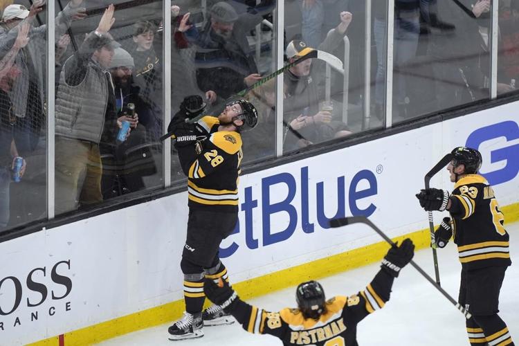 Joonas Korpisalo stops 21 shots, Elias Lindholm scores, and Bruins win ...