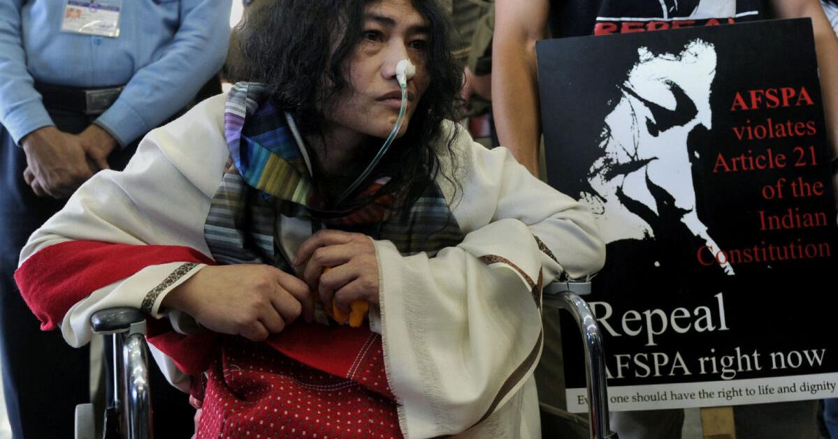 Woman on hunger strike for 12 years charged with attempted suicide
